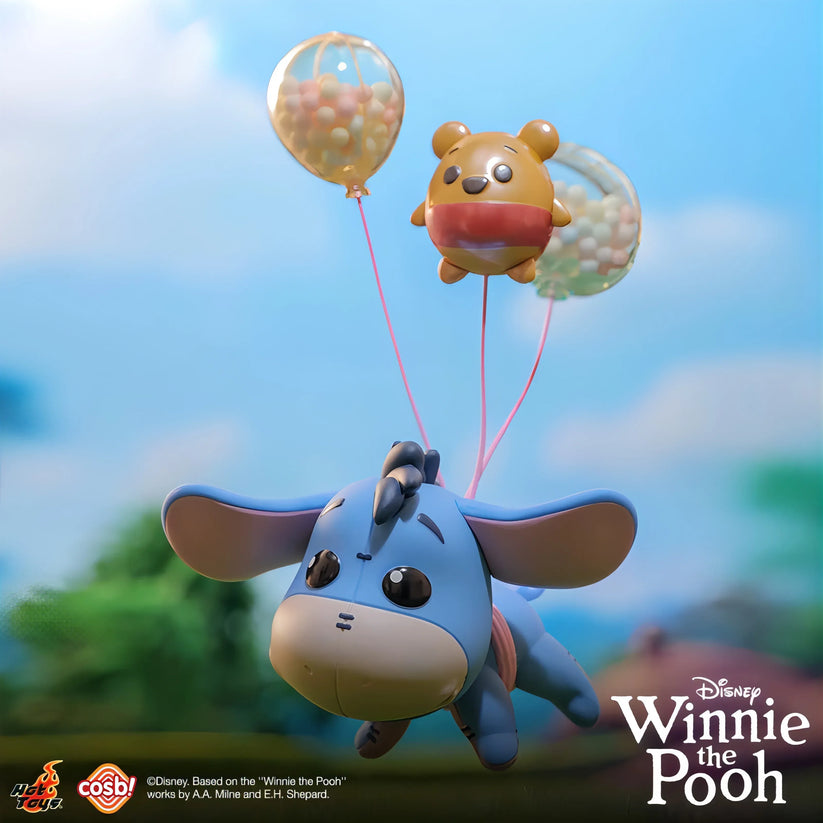 Disney くまのプーさん フィギュア Balloon COSBI Collection ブラインドボックス Hot Toys ...